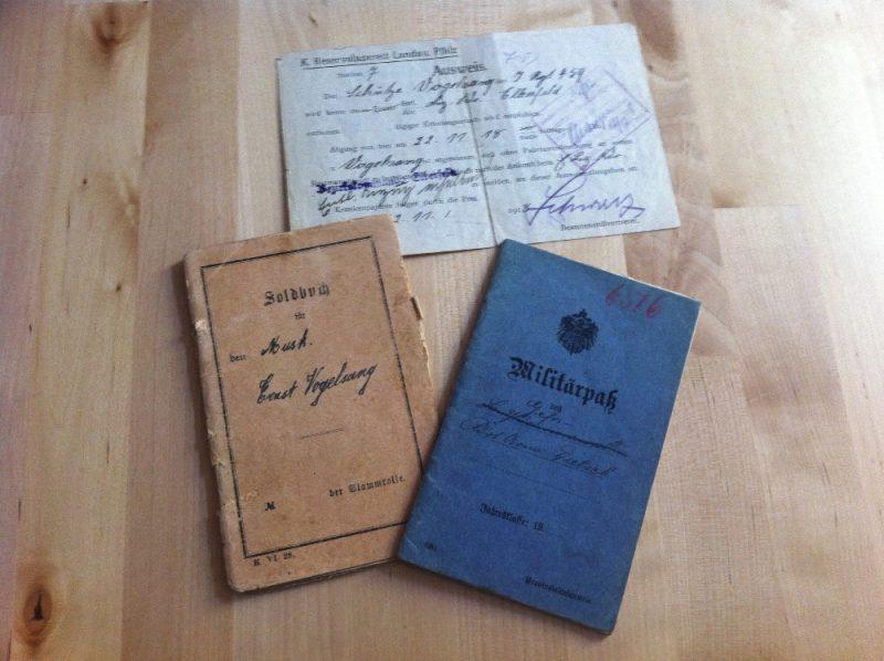 World War 1 Paperwork - Atlas Repro Paperwork & Props