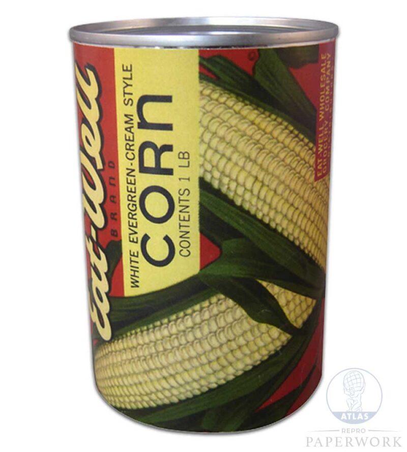 Eat Well Corn label