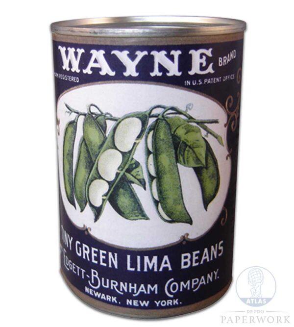 Wayne Lima Beans label