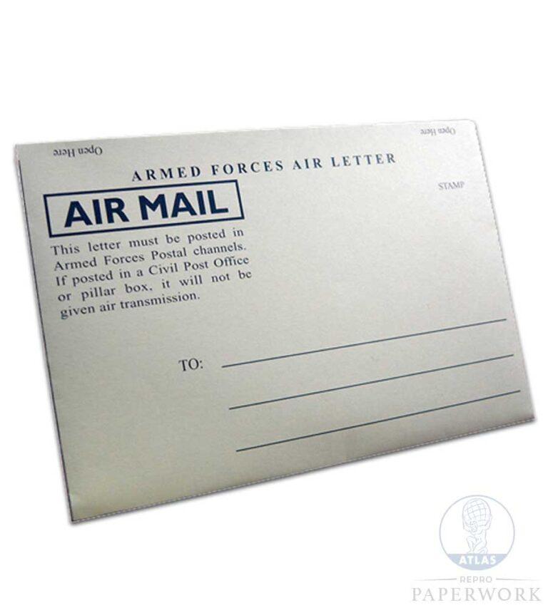 Armed Forces Air Letter - Atlas Repro Paperwork & Props
