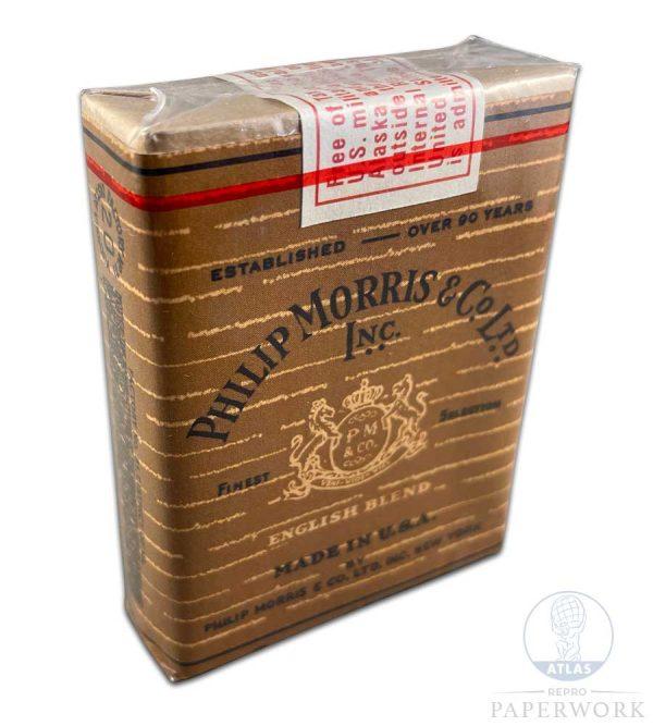 Philip Morris Cigarettes - Atlas Repro Paperwork & Props